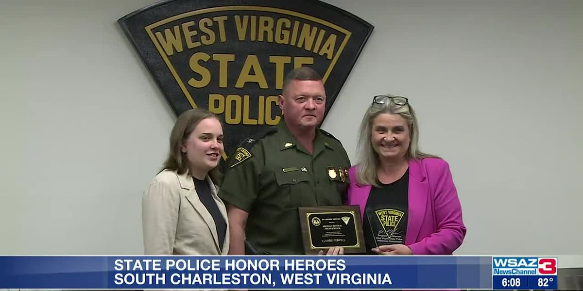 Wvsp Honor Heroic Acts Following The Loss Of Sgt Cory Maynard